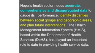 HMIS Nepal | PPTX
