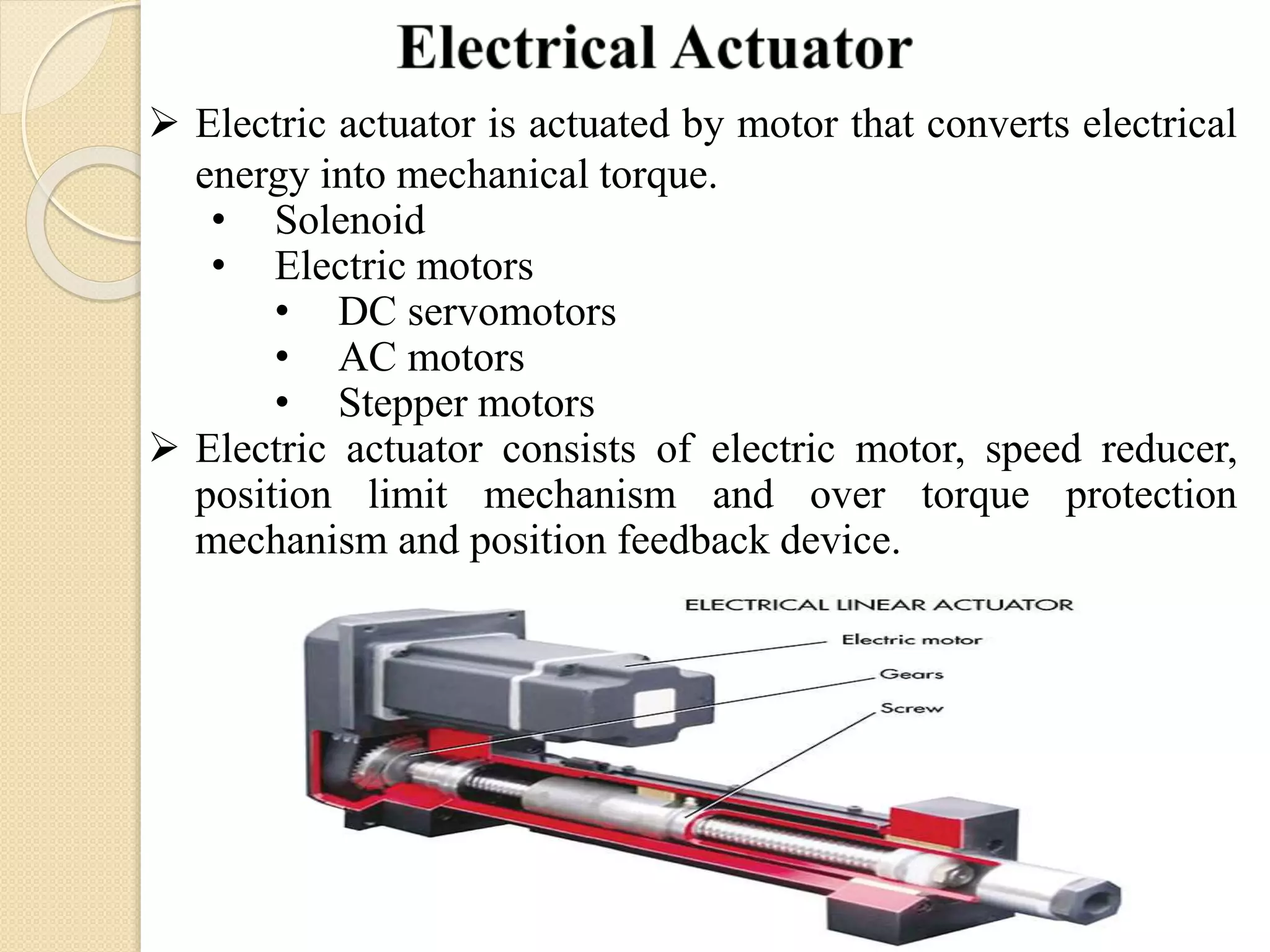 Actuators | PPTX