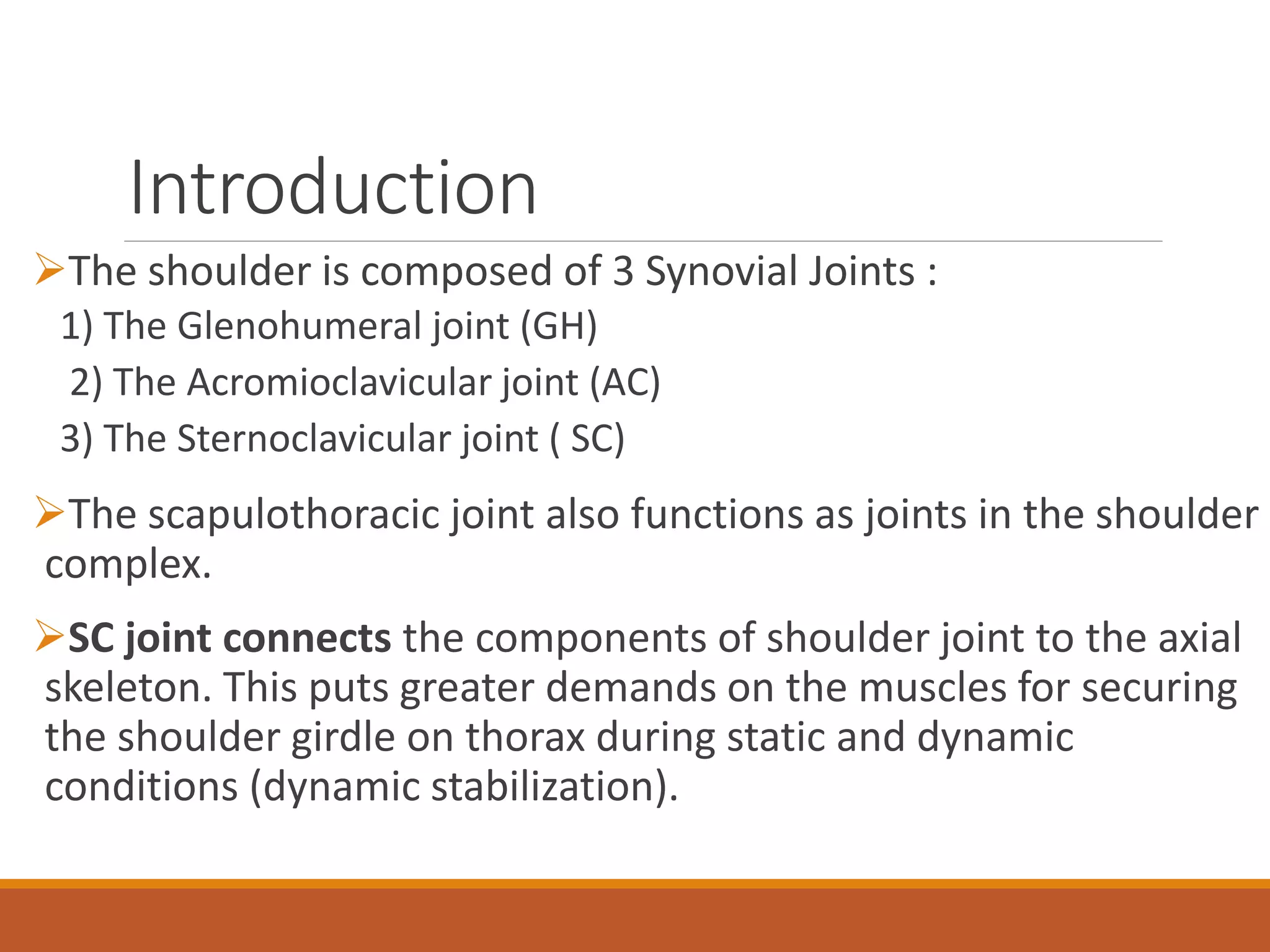 biomechanics of shoulder | PPTX