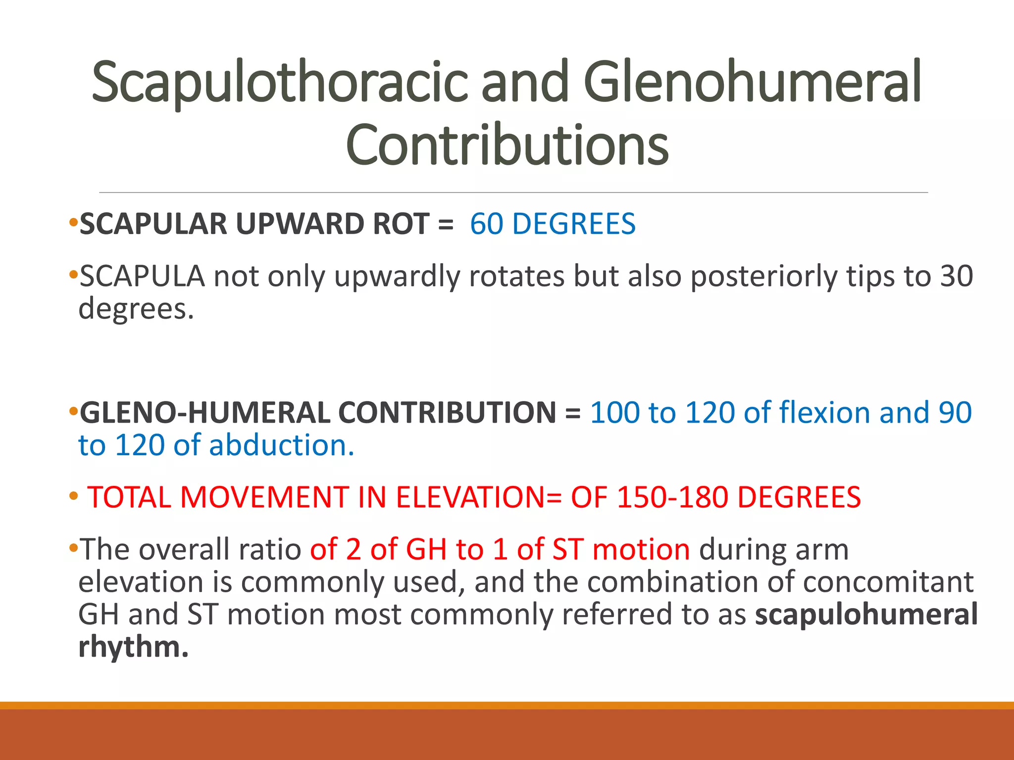 biomechanics of shoulder | PPTX