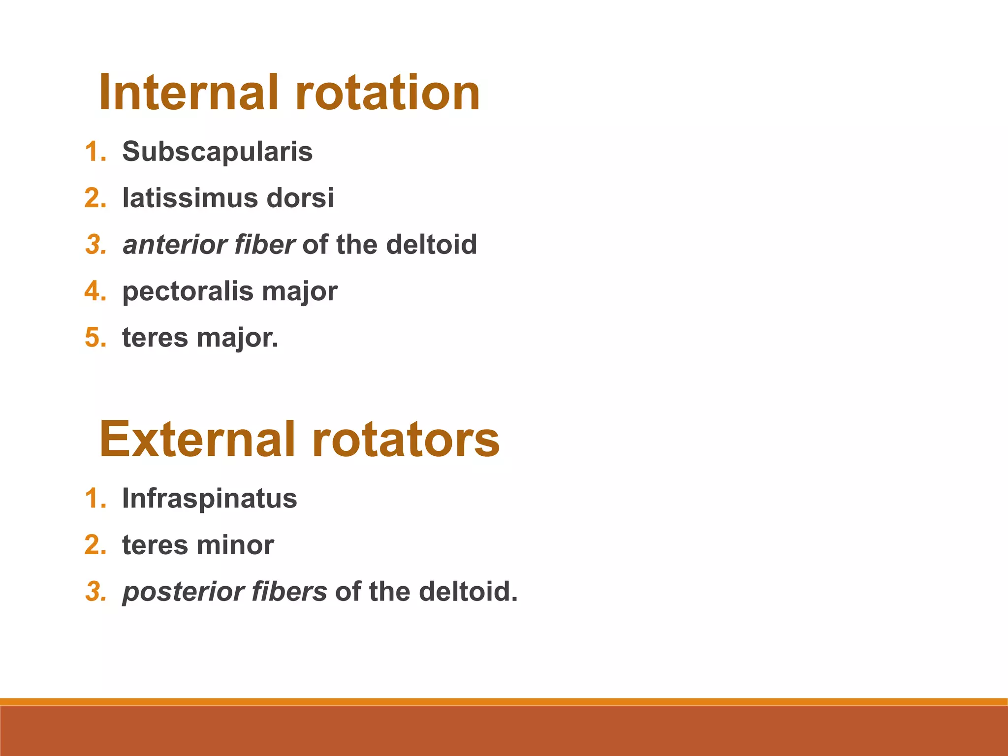 biomechanics of shoulder | PPTX