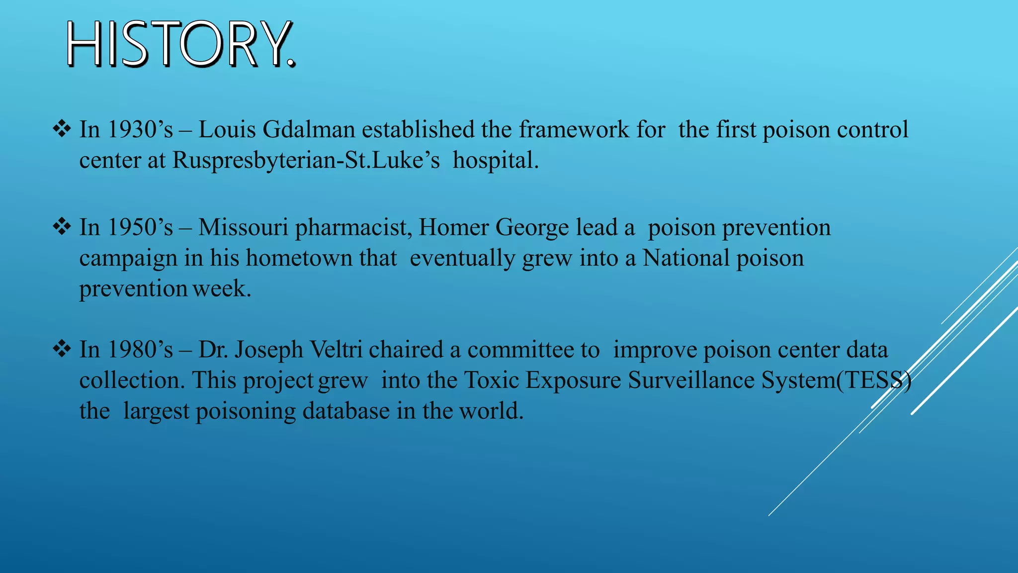 ppt on poison information center organisation and resource | PPTX