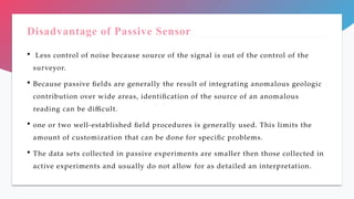 Active Sensor & Passive Sensor in remote sensing | PPTX | Geography ...