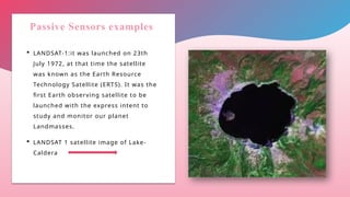 Active Sensor & Passive Sensor in remote sensing | PPTX | Geography ...