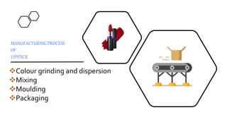 Formulation and Manufacturing of Lipsticks & Toothpaste | PPTX