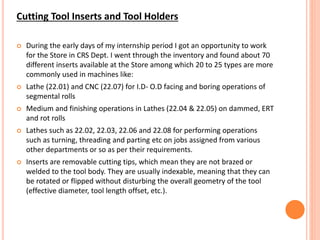 LUBRICATION & INSERTS | PPTX