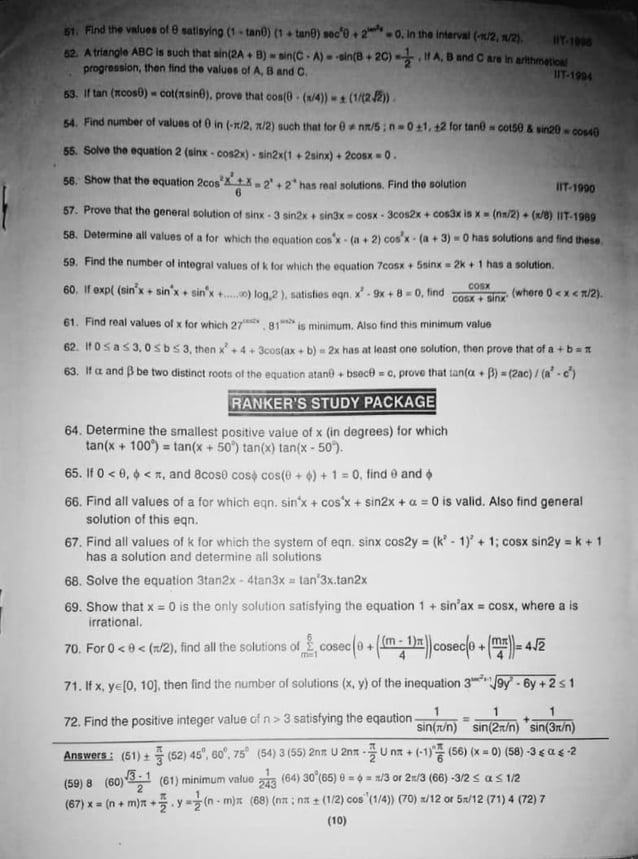 Trigonometry identities for higher mathematics | PPT