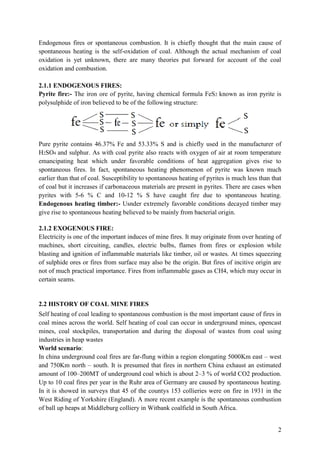 Sontaneous Heating Characteristics of Coal | PDF