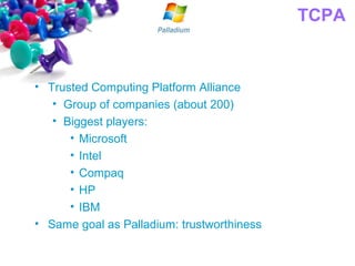 Microsoft Palladium. | PPT