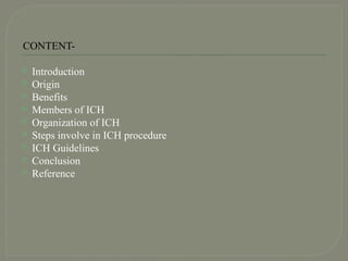 ICH GUIDELINES QSEM BY Anurag Kumar kaushal | PPTX | Pharmaceutical ...