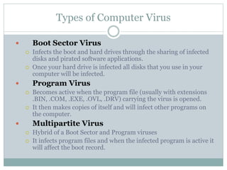 Computer Virus | PPTX