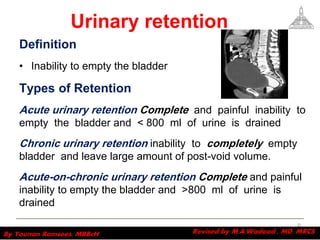 Anuria & acute retention | PDF