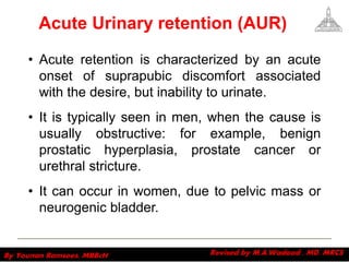 Anuria & acute retention | PDF