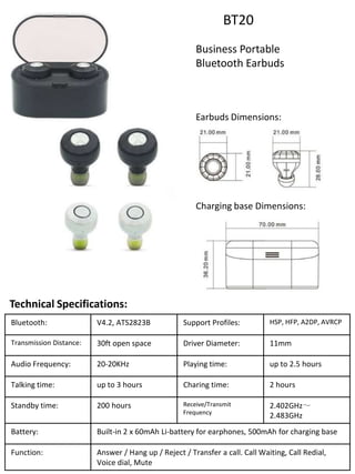 Anurki electronics Bluetooth headphones and Gaming headsets catalog | PPTX