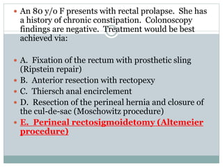 Anus and rectum absite | PPT