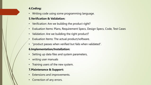 software project management-activities covered | PPTX