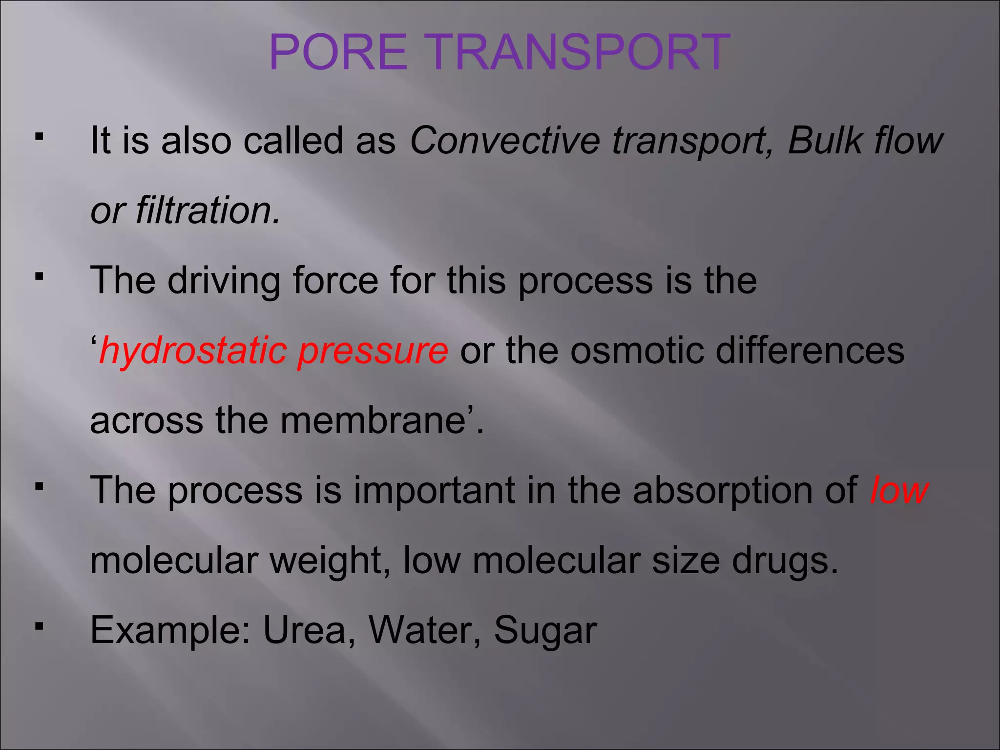 GENERAL PHARMACOLOGY-absorption of drugs | PPT