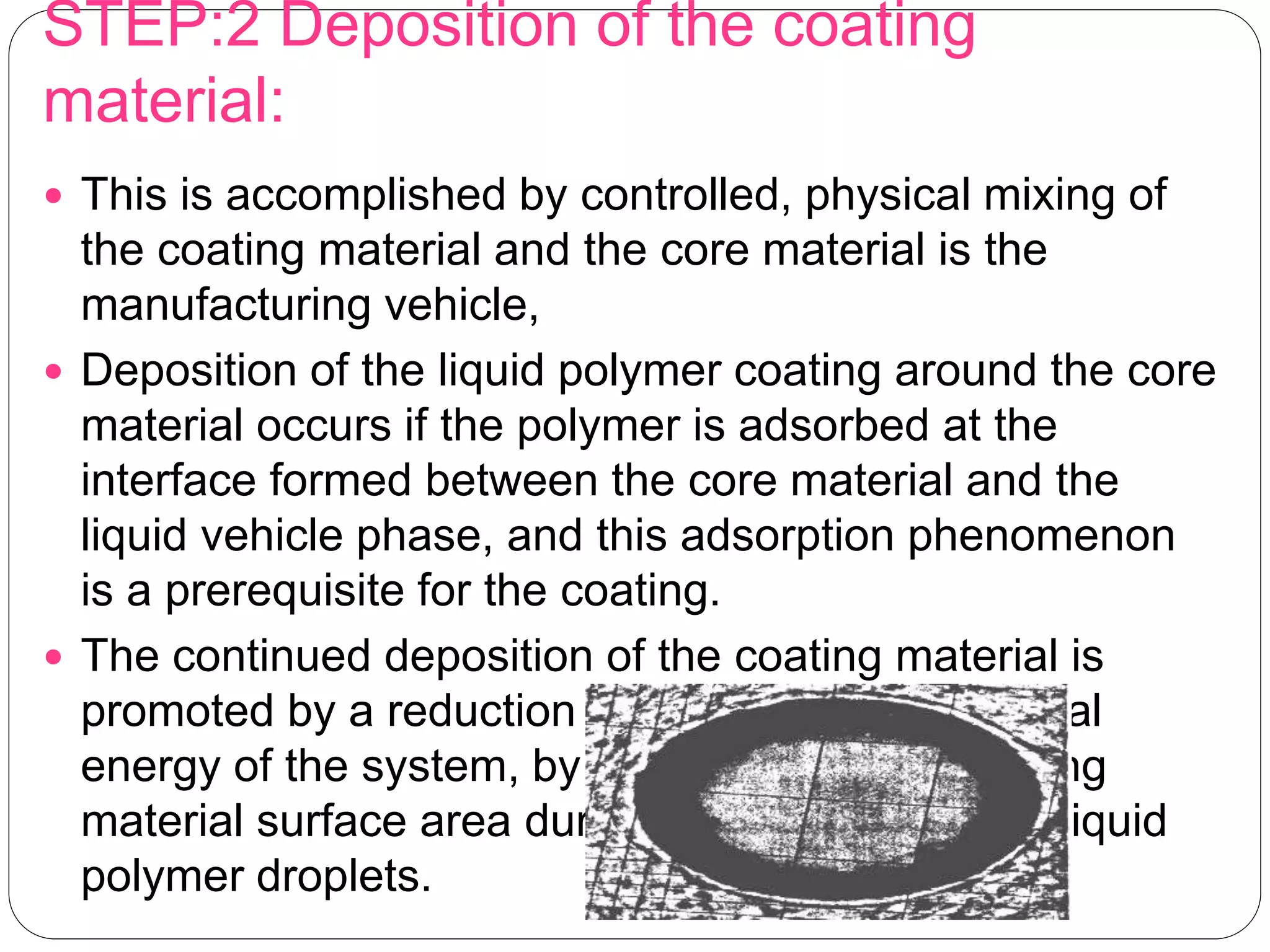 coacervation-phase separation technique in micro encapsulation | PPTX