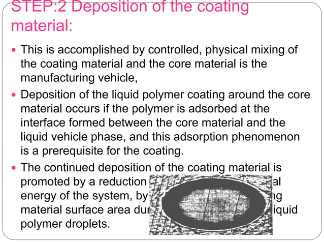 coacervation-phase separation technique in micro encapsulation | PPTX ...