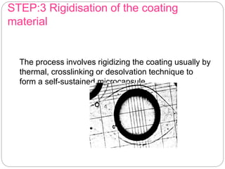 coacervation-phase separation technique in micro encapsulation | PPTX