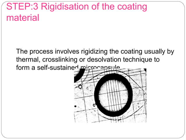 coacervation-phase separation technique in micro encapsulation | PPTX ...