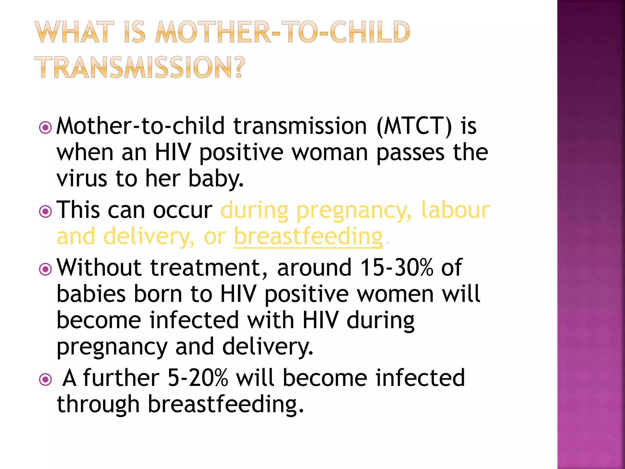 HIV IN PREGNANCY | PPTX