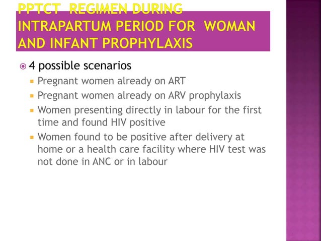 HIV IN PREGNANCY | PPTX