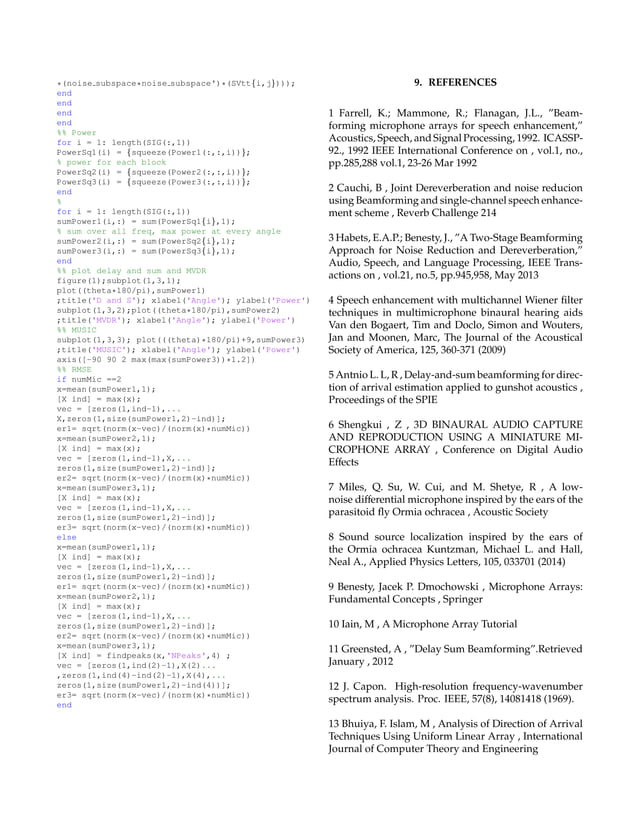 Sound Source Localization With Microphone Arrays Pdf Digital Audio