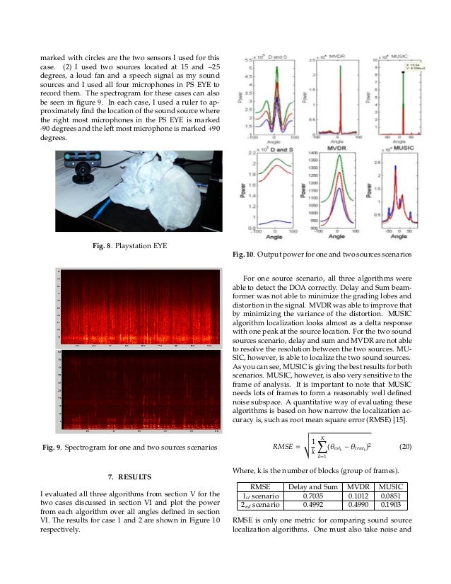 Sound Source Localization With Microphone Arrays 1321