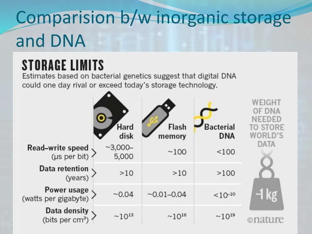 DNA storage by Anushka jha | PPT