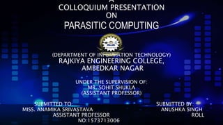 Parasitic Computing | PPTX