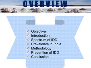 Current Status of IDD in India | PPT