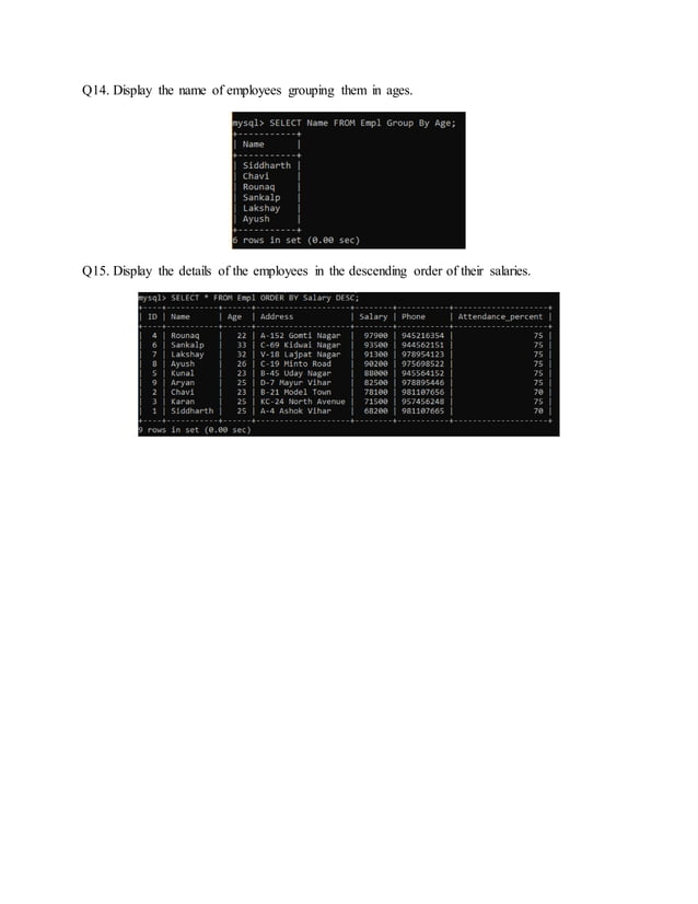 COMPUTER SCIENCE CLASS 12 PRACTICAL FILE | DOCX