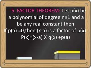 polynomials class 9th maths presentation | PPTX