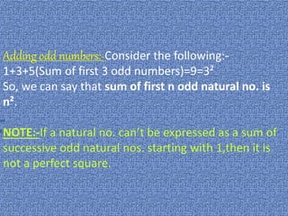 square and square roots | PPTX