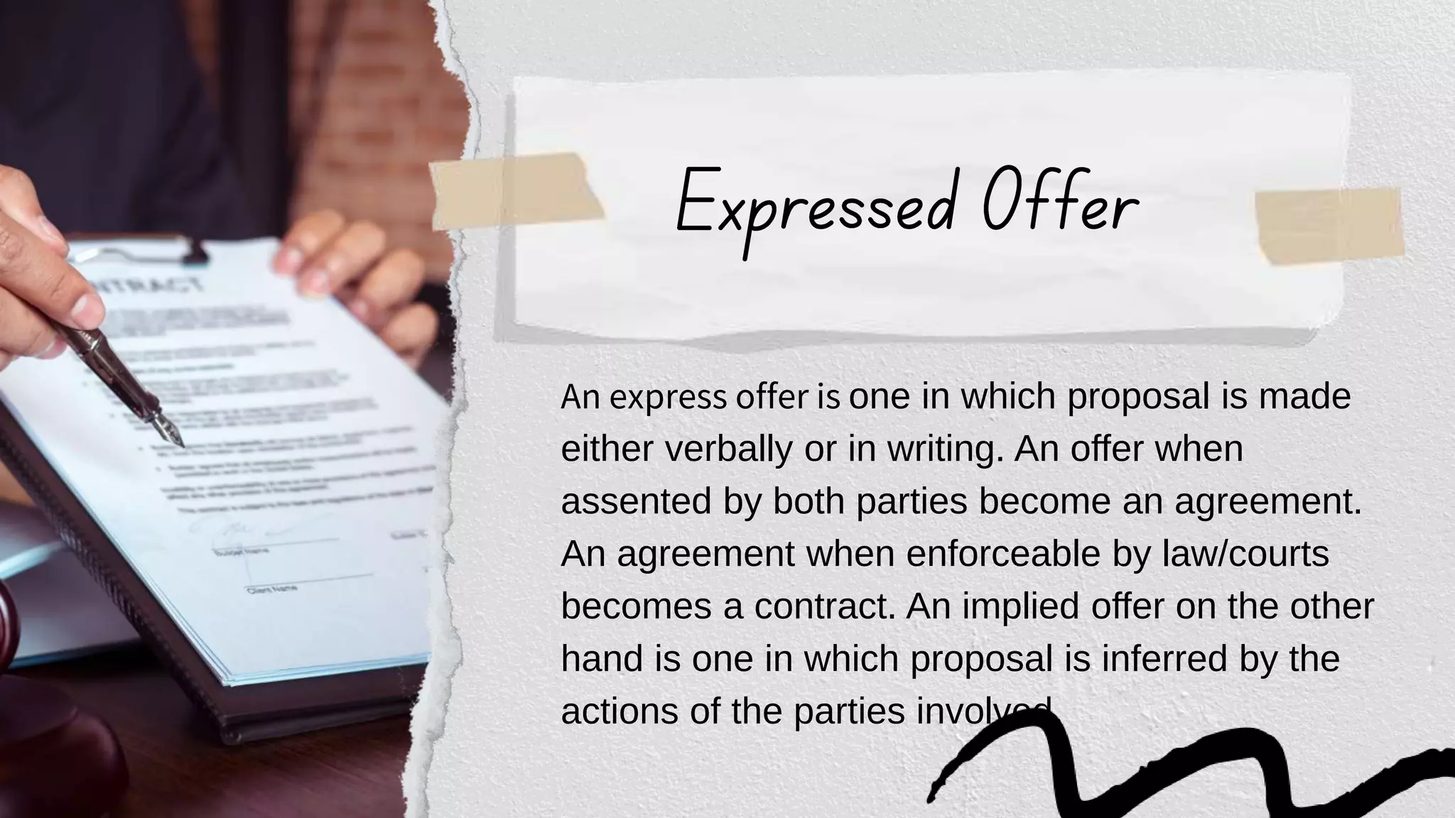 Meaning and Types of Offer | PPTX