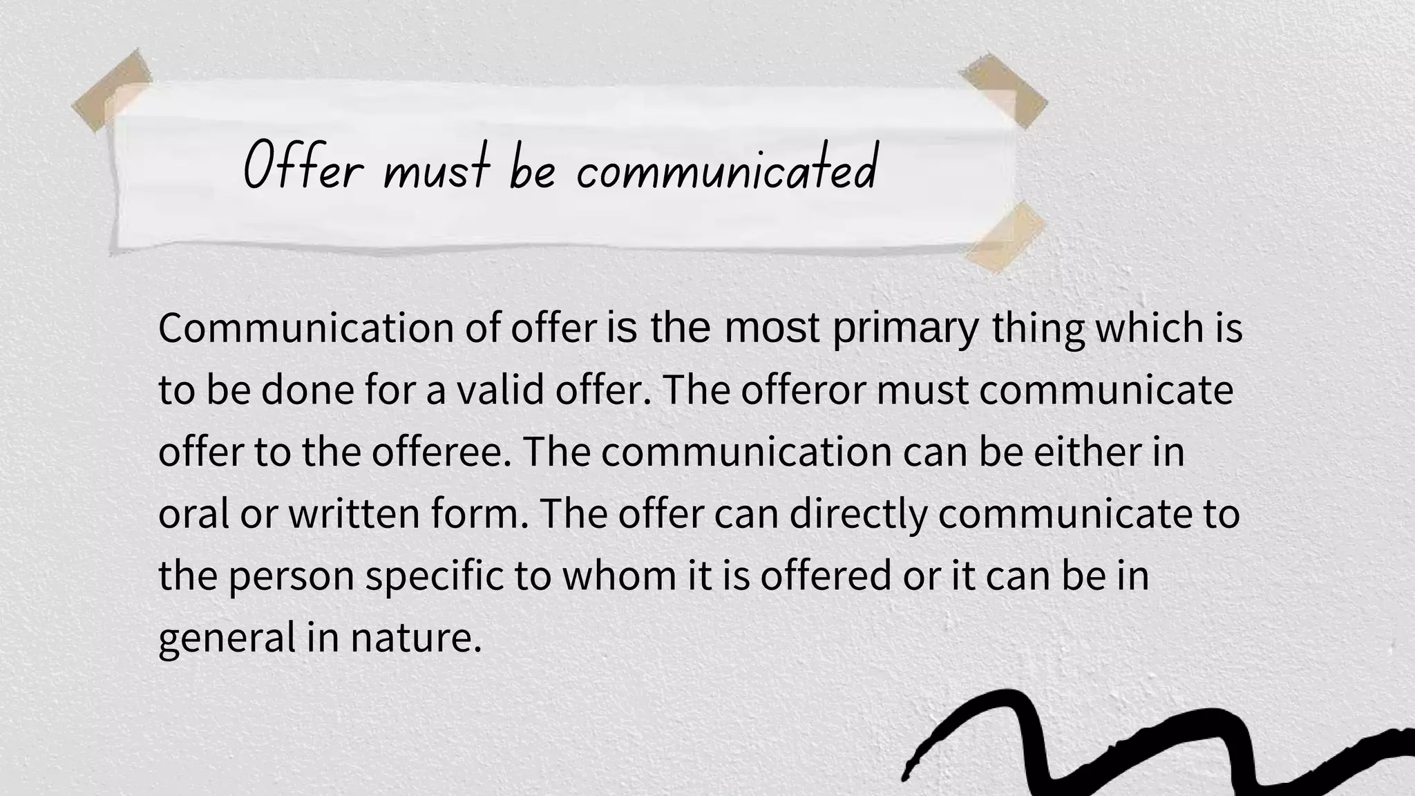 Meaning and Types of Offer | PPTX