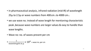 IR SPECTROSCOPY | PPTX