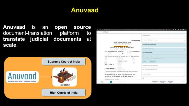 Anuvaad SUVAS - Document Translation Platform | PPT