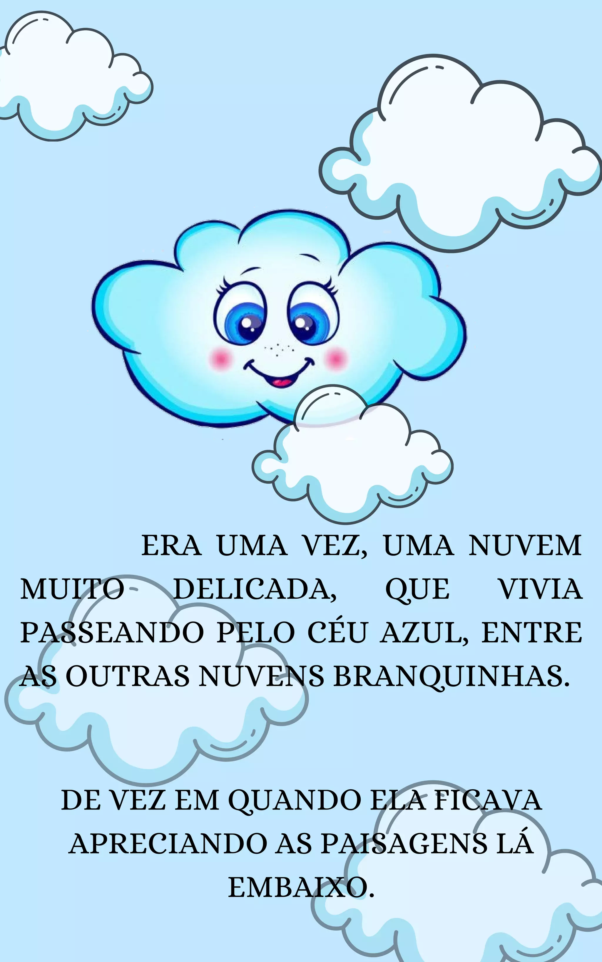 A nuvem que gargalhava colorido | PDF