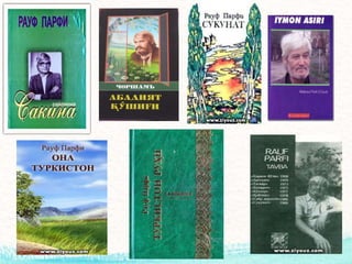 Anvar Obidjon va Rauf Parfi ijodi.pptnnnkx | PPTX