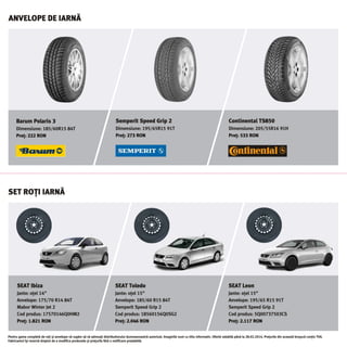 Anvelope iarna 2013-2014_seat | PDF