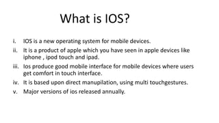 ios & android | PPTX