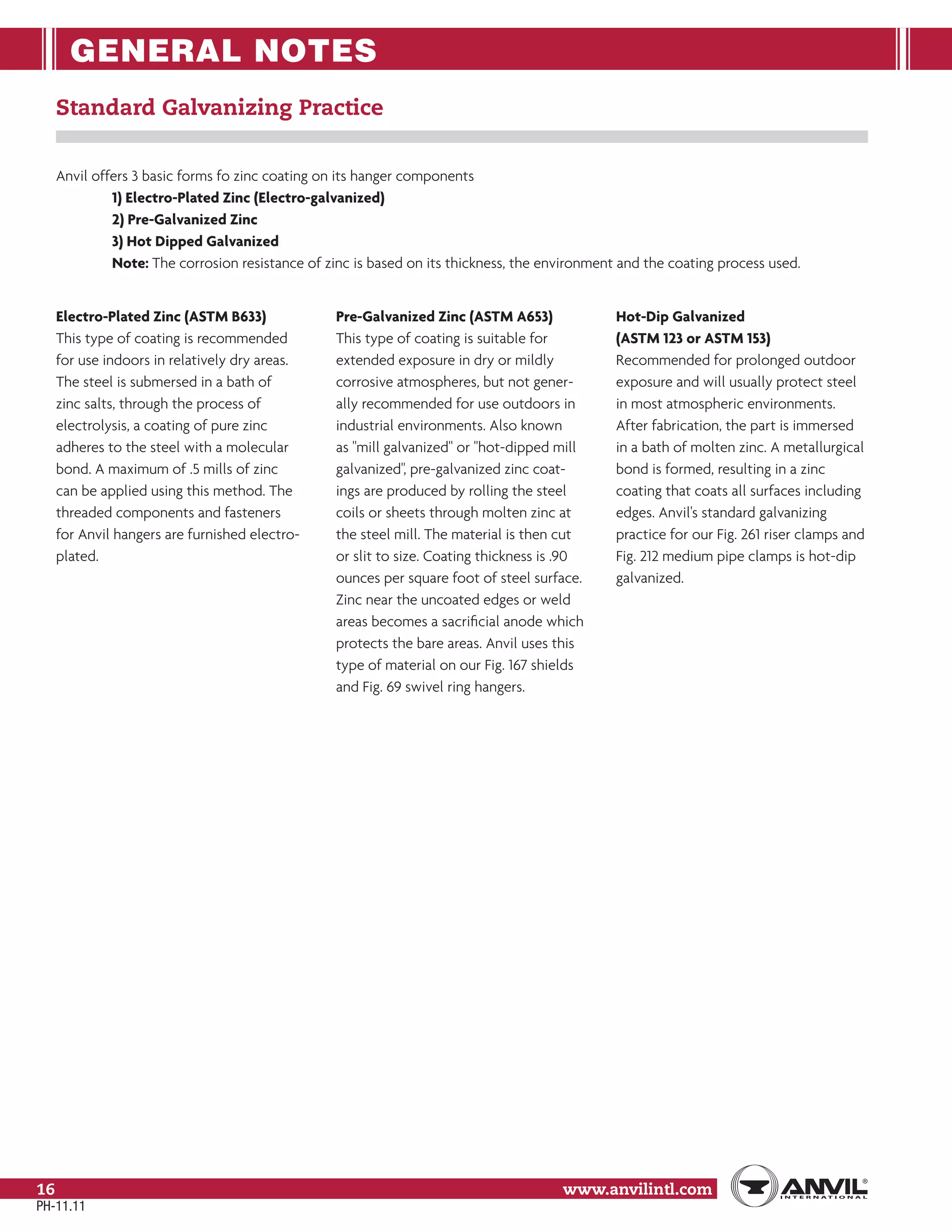 Anvil pipe hanger catalog | PDF