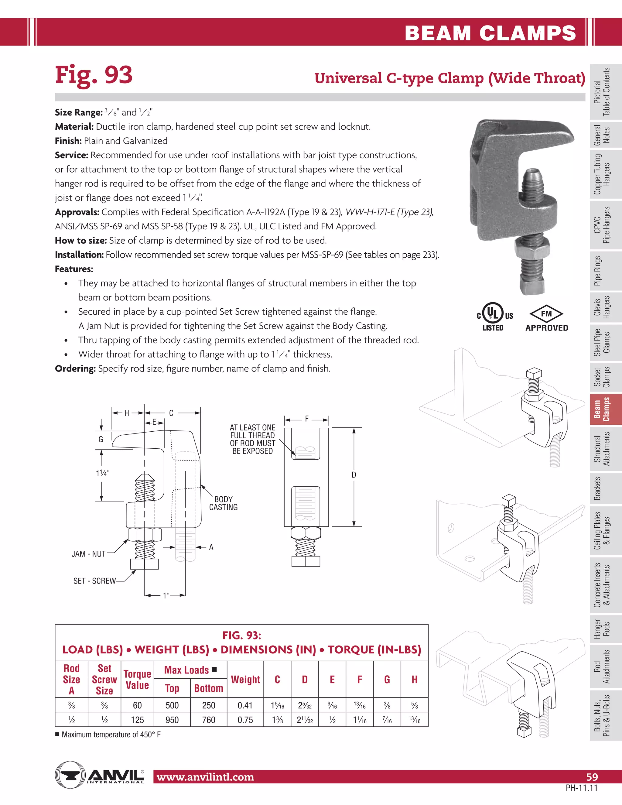 Anvil pipe hanger catalog | PDF