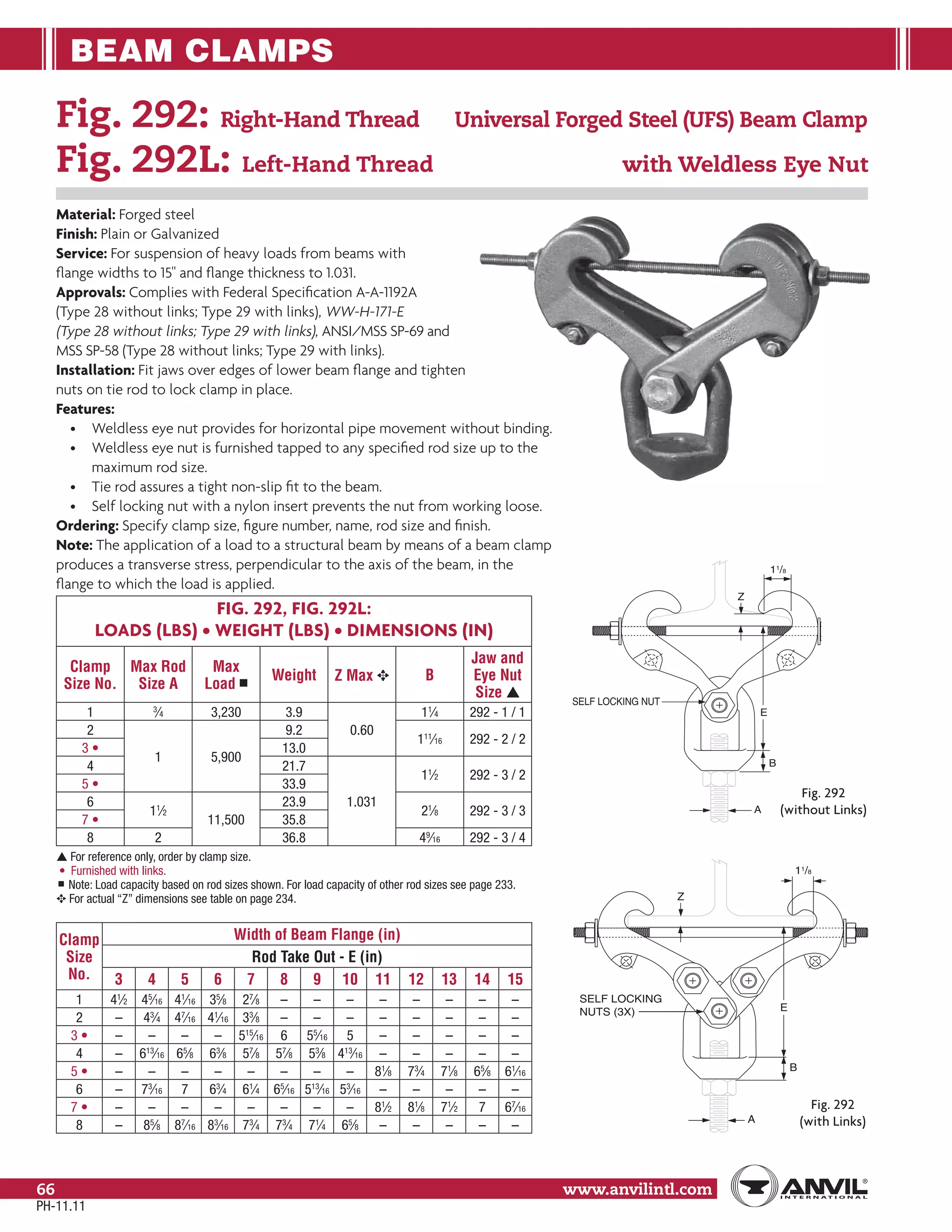 Anvil pipe hanger catalog | PDF