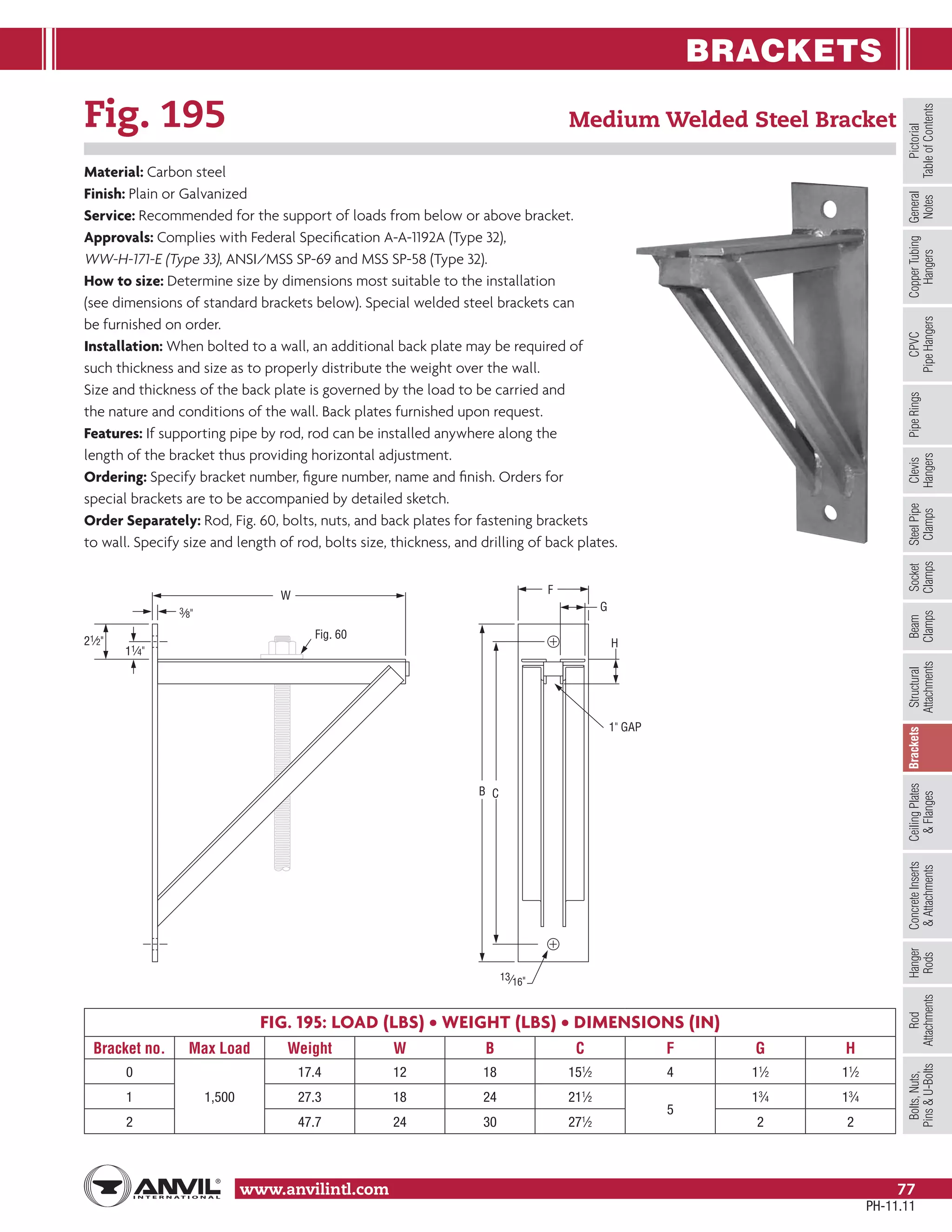 Anvil pipe hanger catalog | PDF