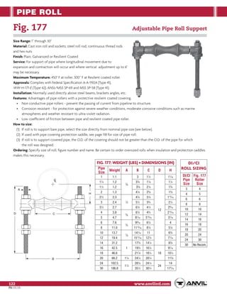 Anvil pipe hanger catalog | PDF