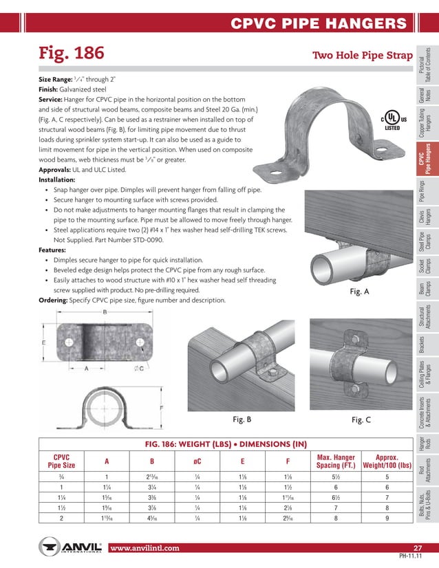 Anvil pipe hanger catalog | PDF | Home Appliances | Home & Garden