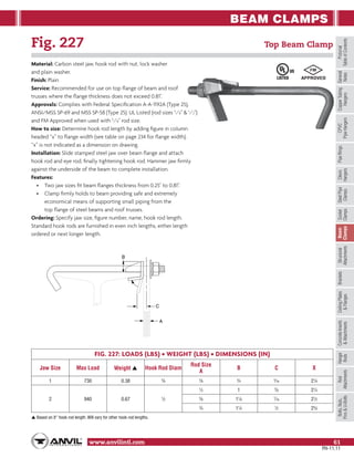 Anvil pipe hanger catalog | PDF
